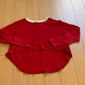 Free People | Tops | Nwot We The Free Jayson Ringer Thermal Long Sleeve ...